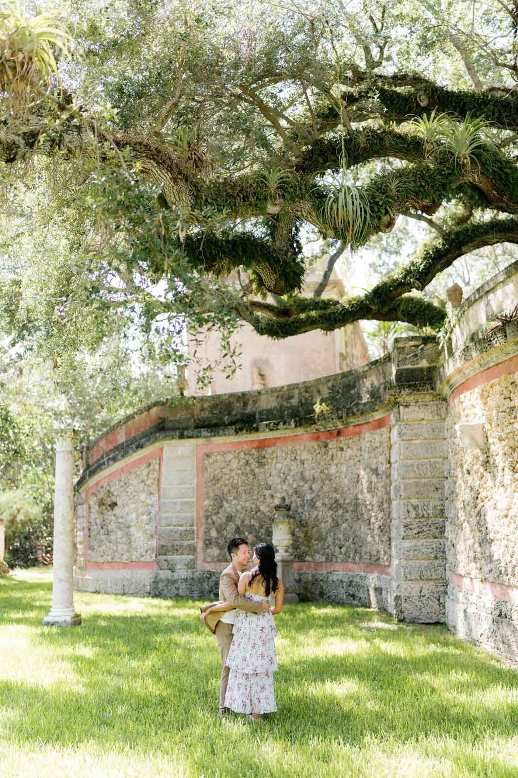 Vizcaya Engagement Session by Miami Wedding Photographers