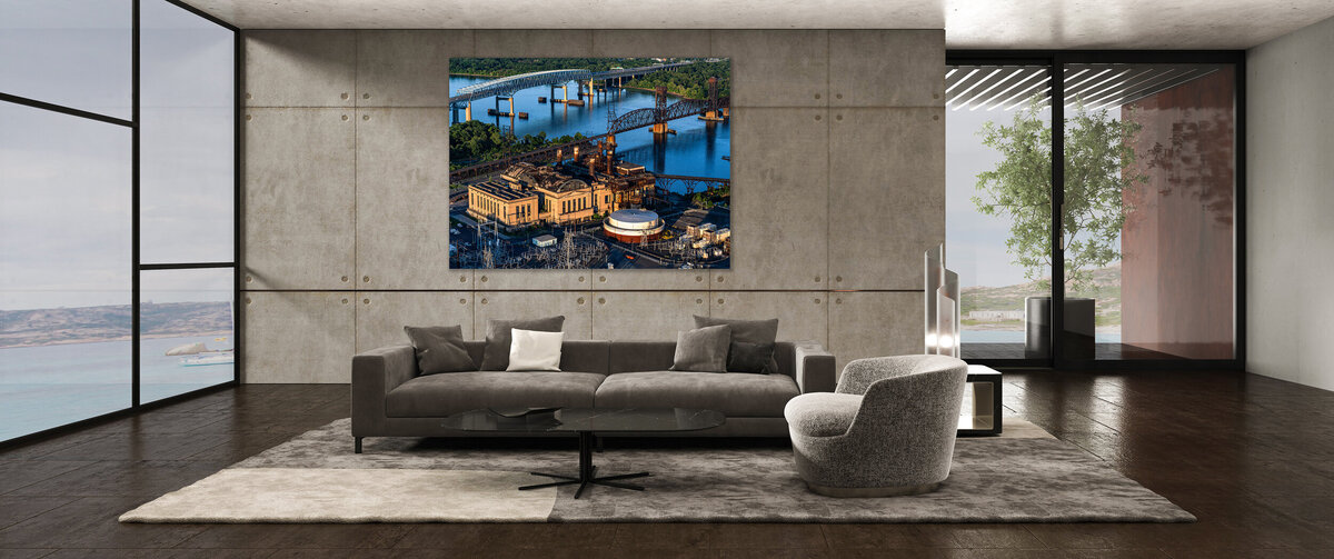 Spanning Time | Donn Delson | Aerial Photographer