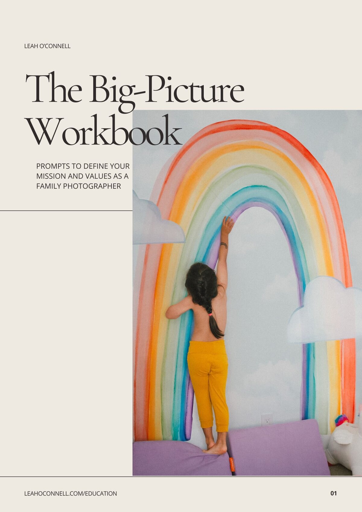 Big Picture Workbook | Prompts for family photographers