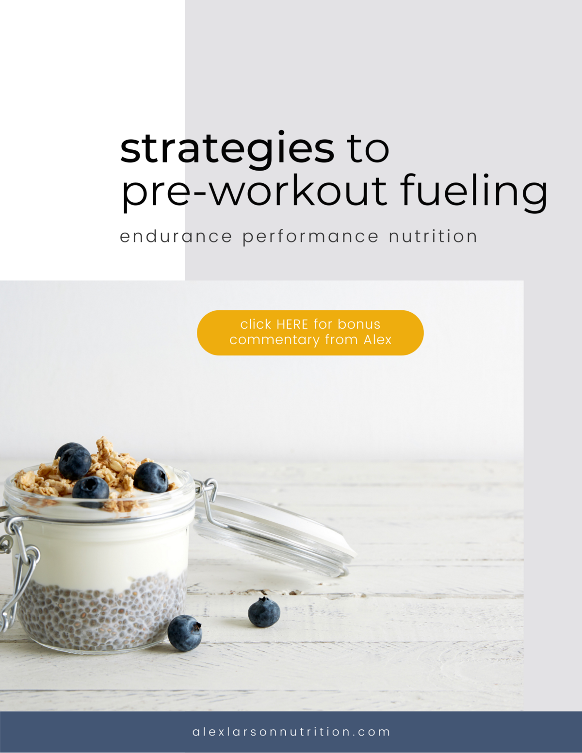 Pre Workout Fueling Guide Alex Larson Nutrition