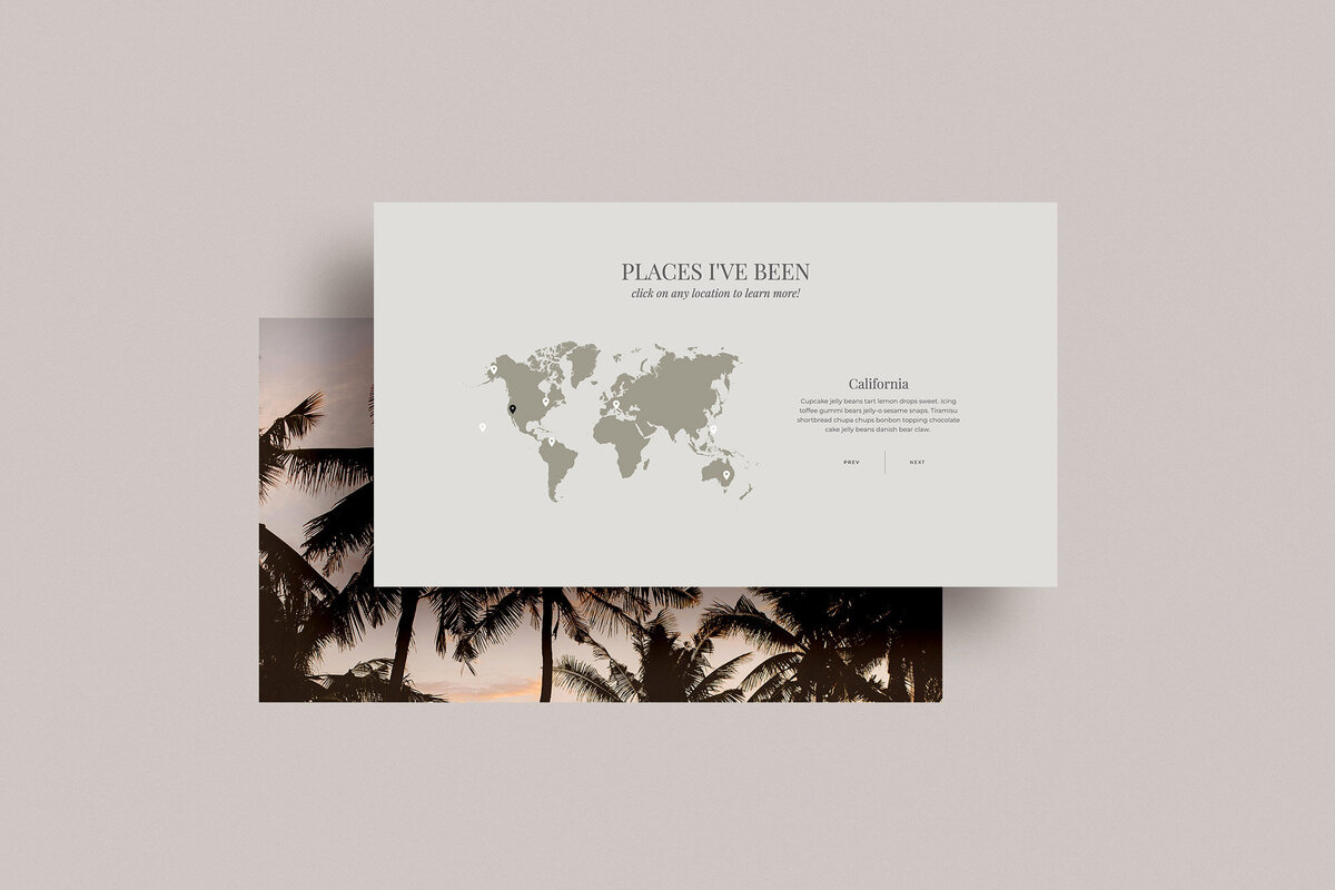 Showit Interactive Map