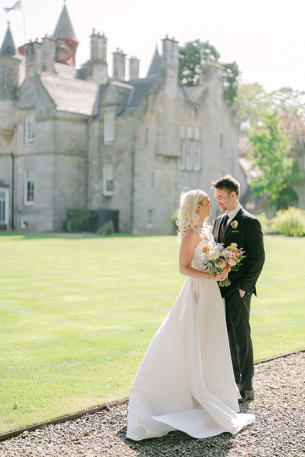 Modern Scotland Destination Wedding