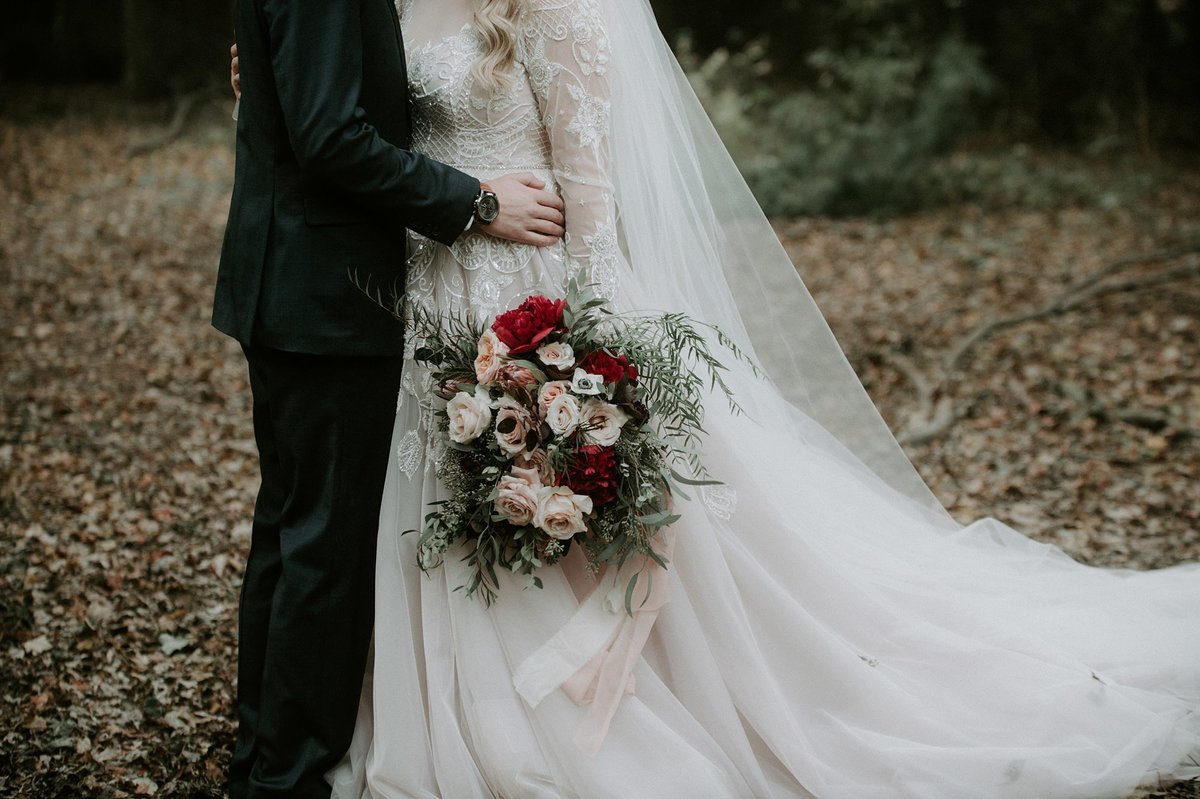 Rustic & Romantic Webb Barn Wedding in Wethersfield, CT