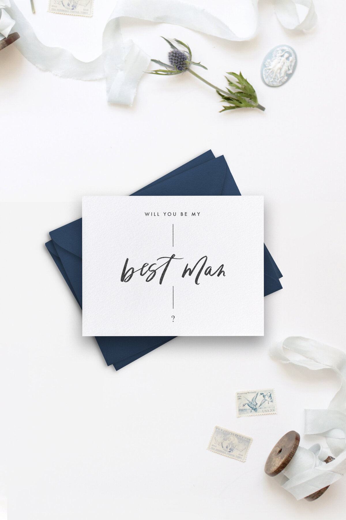 Will You Be My Best Man Card - The Paper Mint Press
