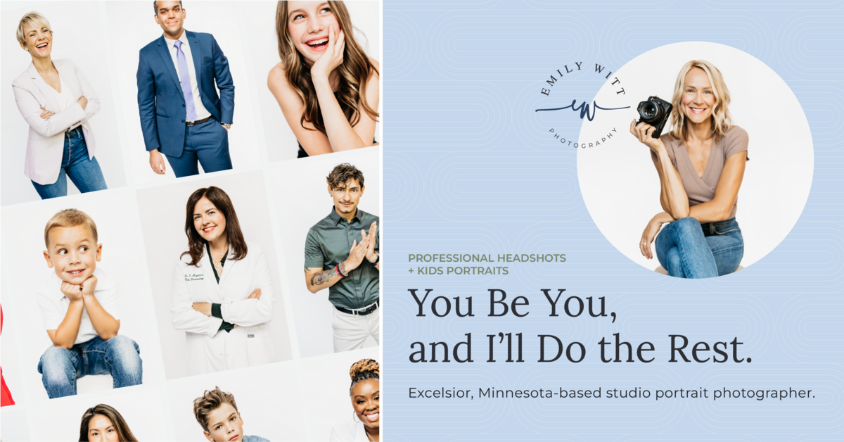 Professional Headshots | Emily Witt Photography | Minnesota Studio Photographer