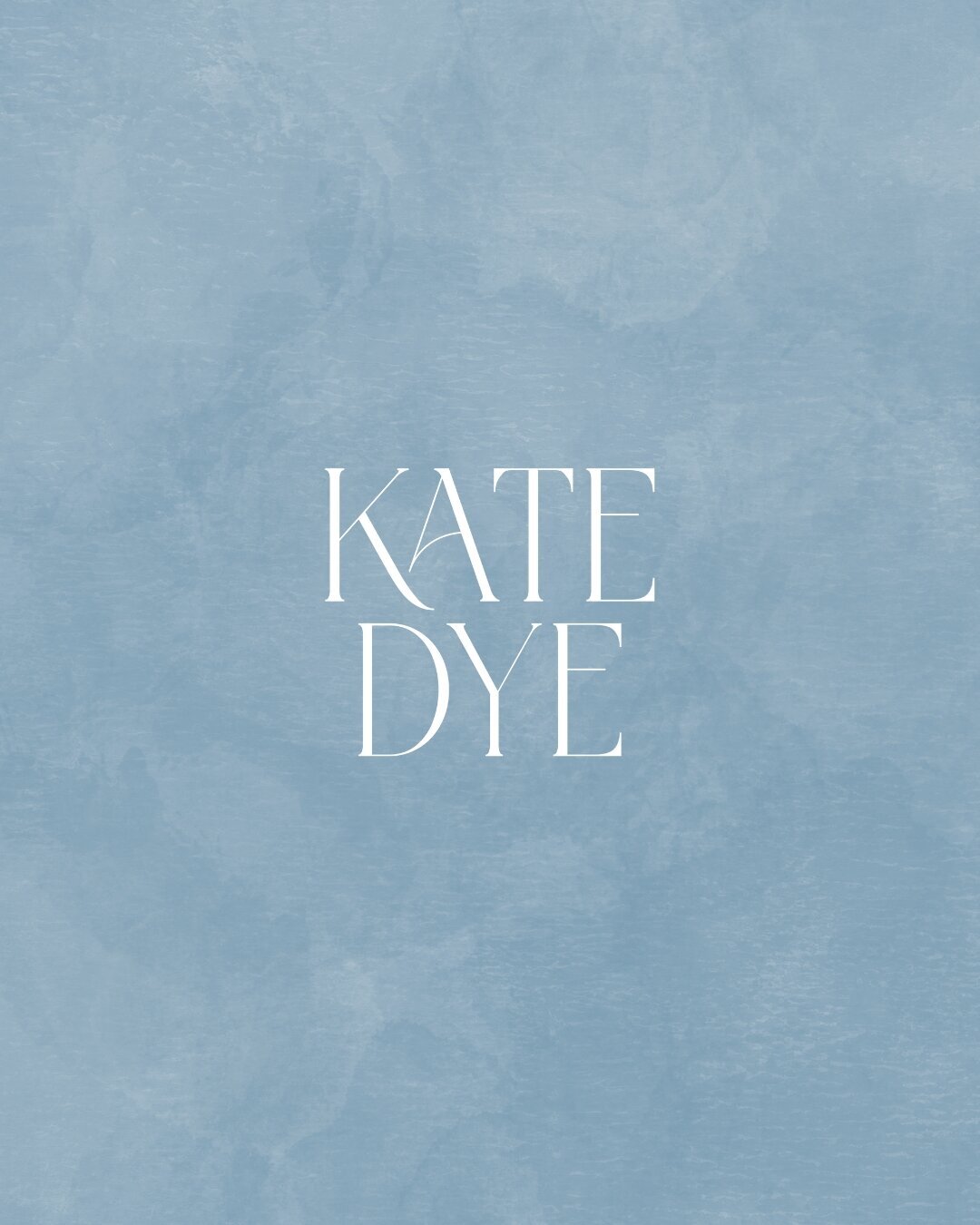 Custom Brand and Logo | Kate Dye Photography | Alex Collier Design