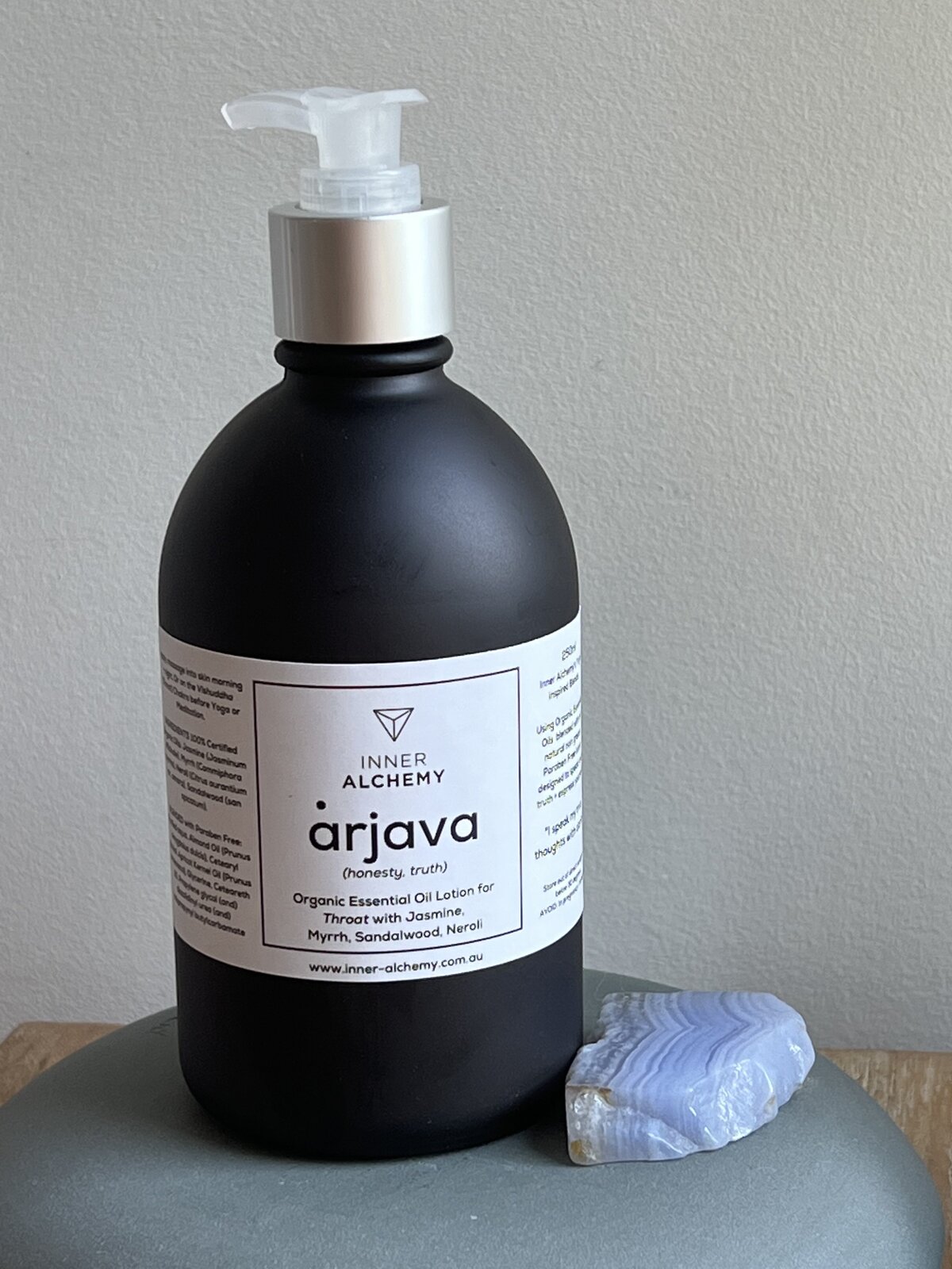Arjava lotion for Throat chakra