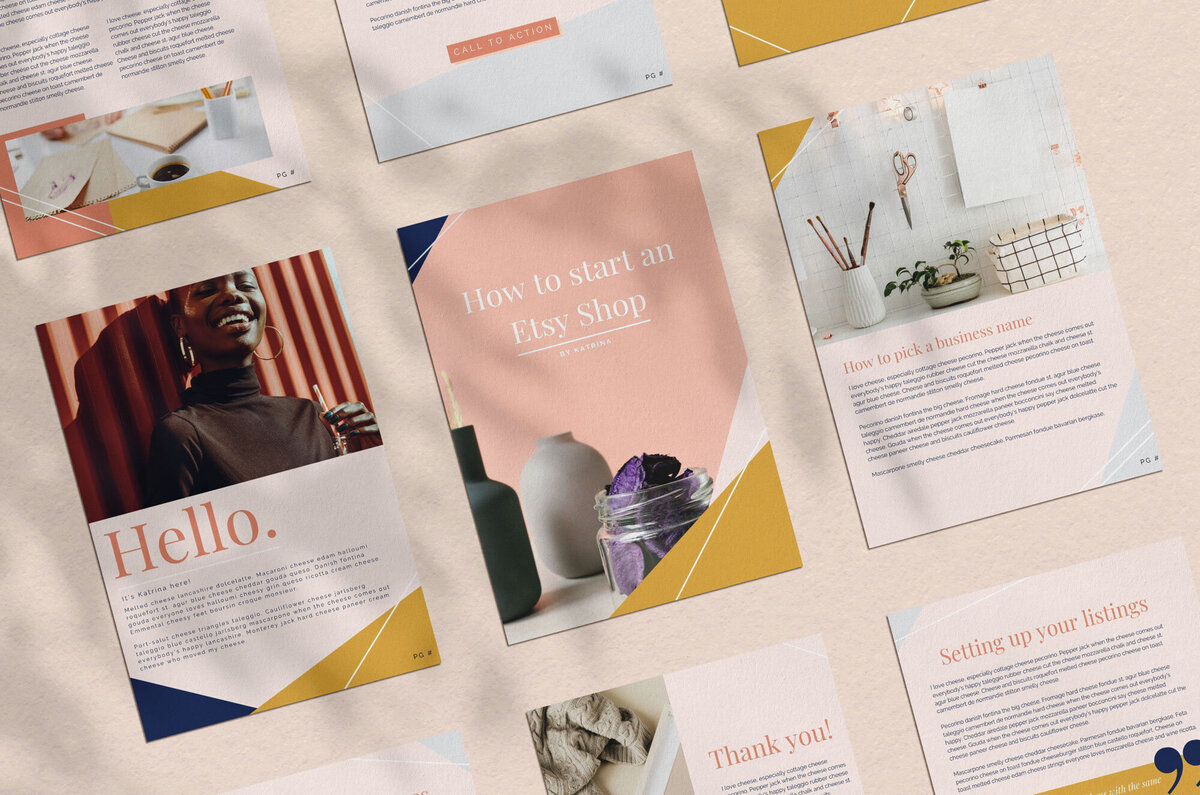 Made on Sundays - Creative Entrepreneur ebook template