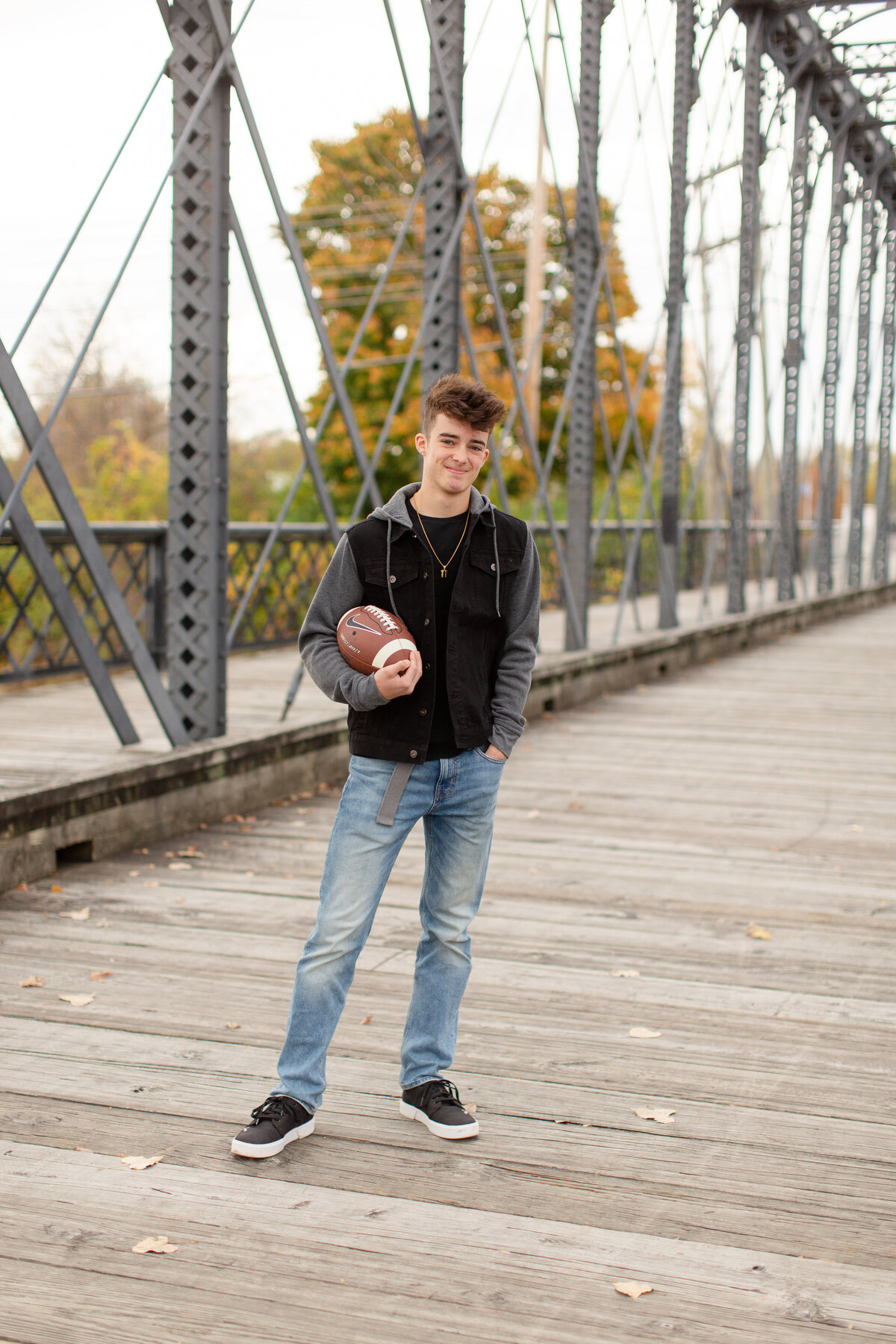 Matthias's fall senior photos