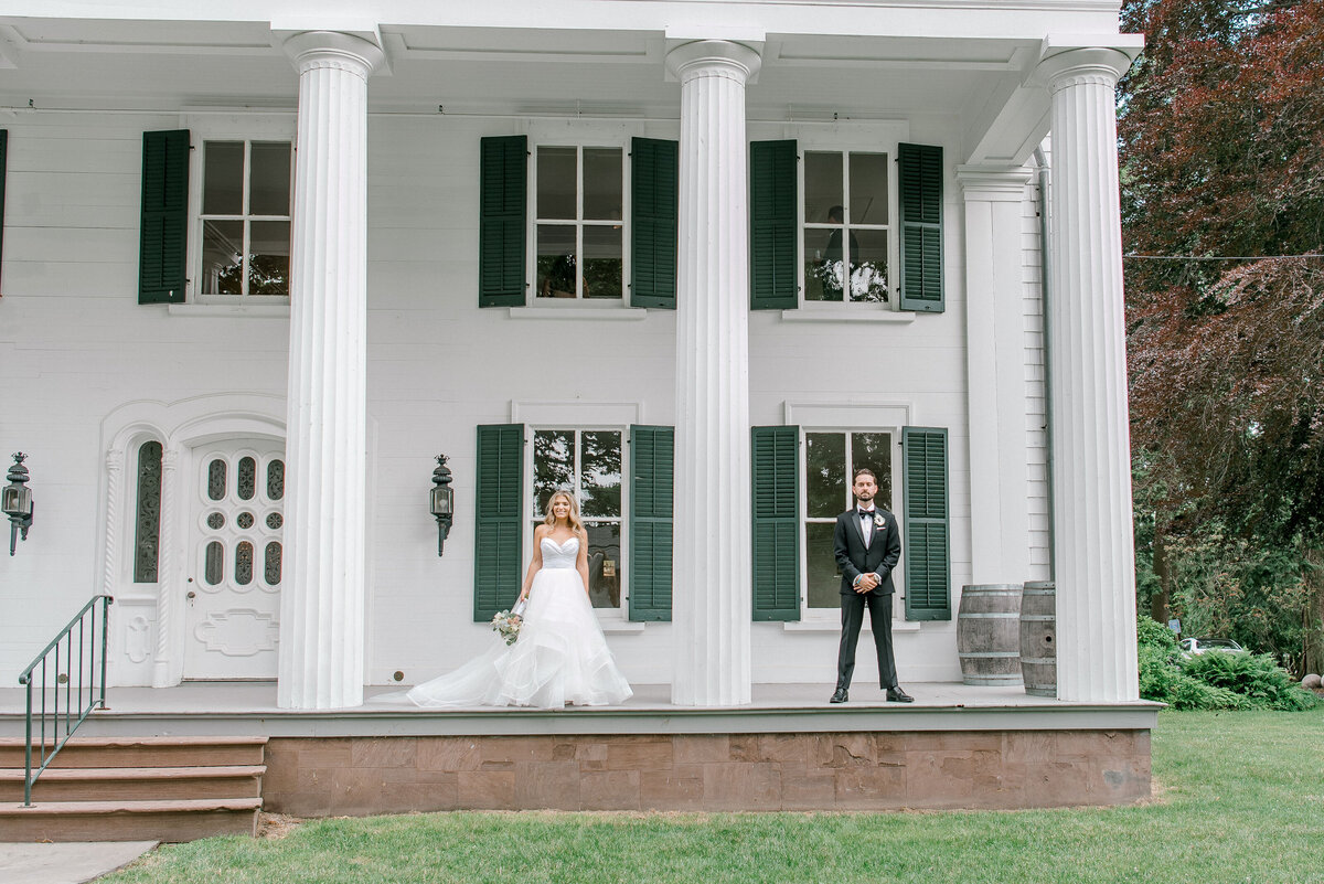 Burr Homestead Mansion Wedding Becca and Kevin