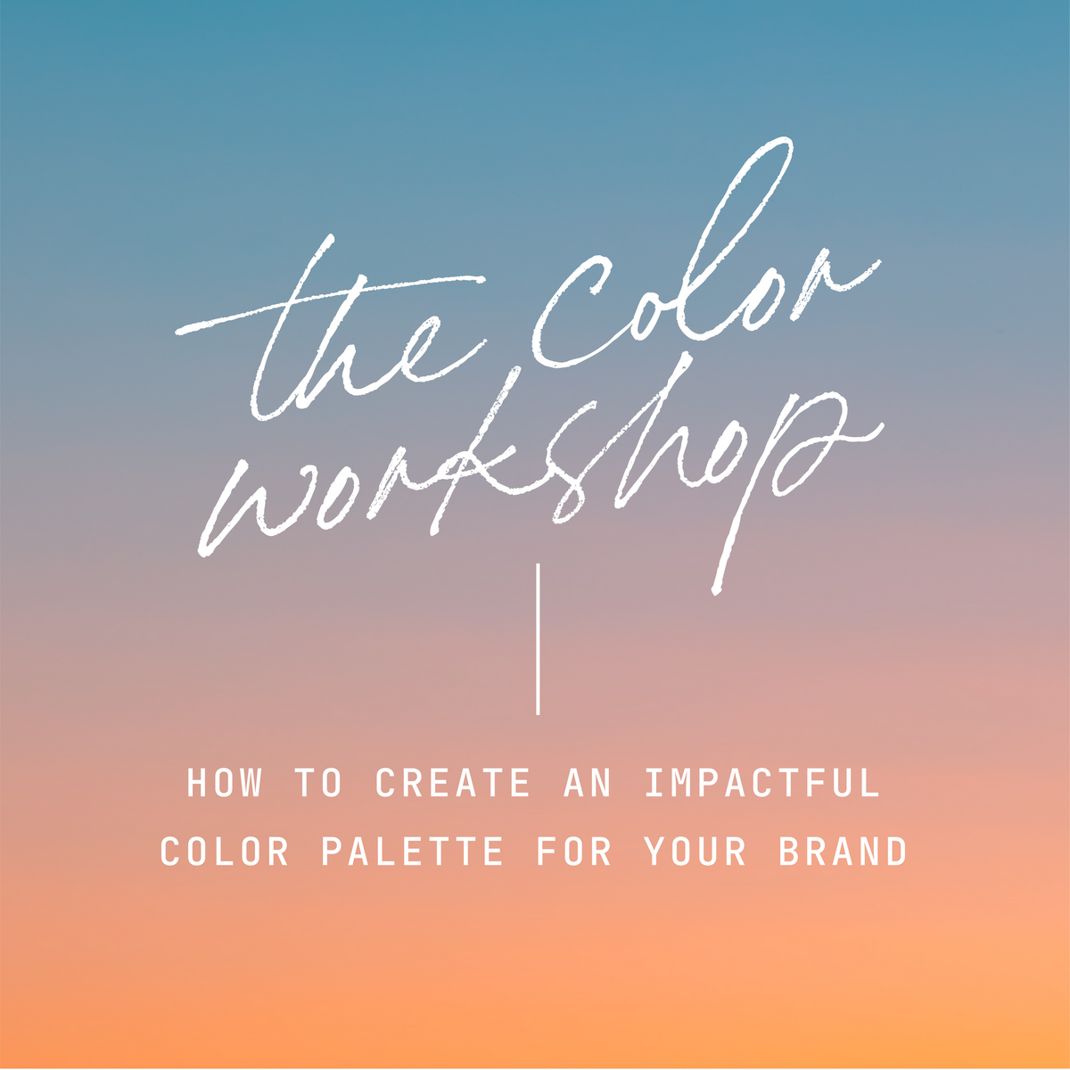 The Color Workshop | Hey Hello Studio