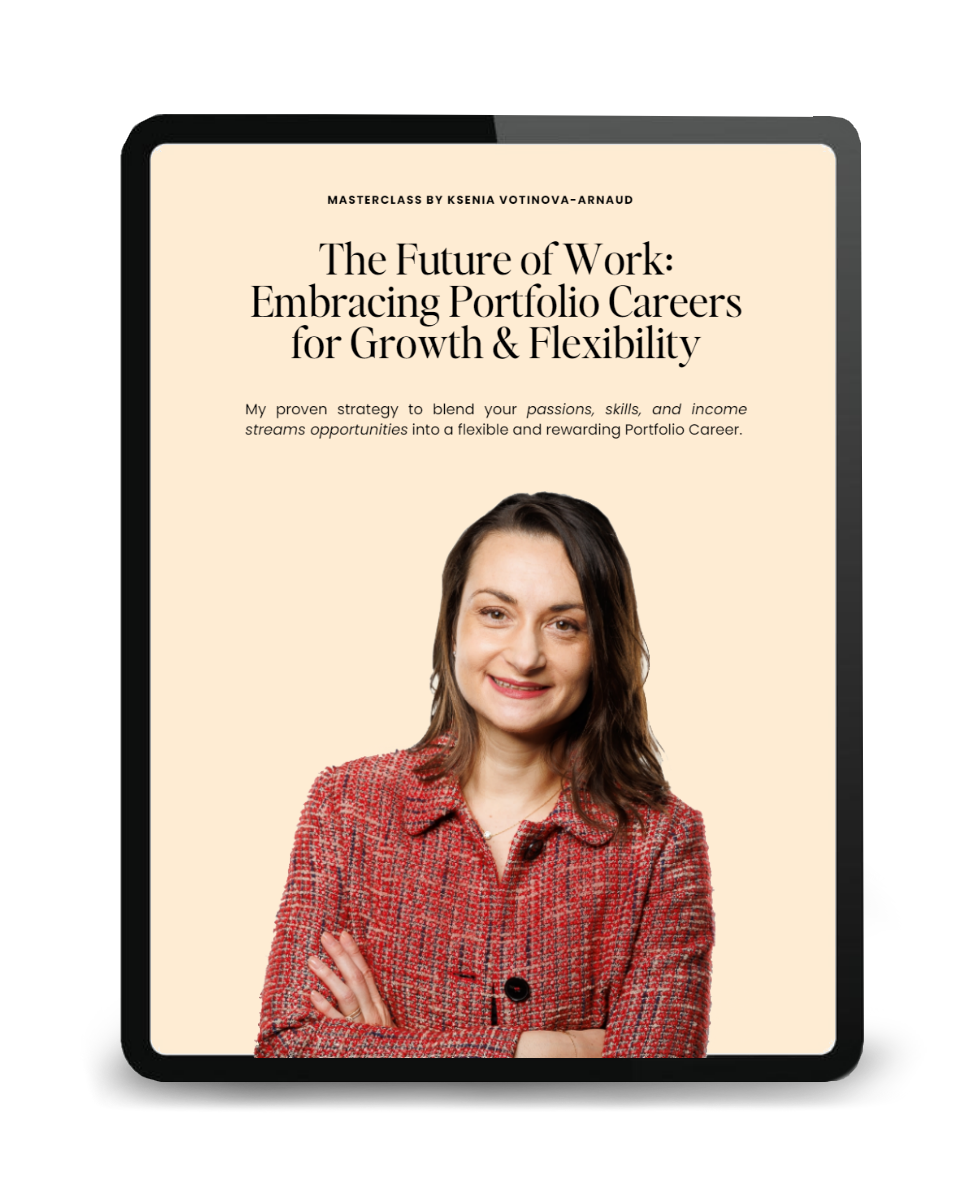 Free Training: Future of Work - Embracing Portfolio Careers.
