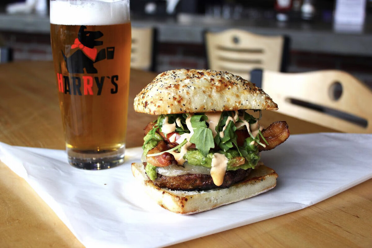 Harry's Downtown Fredericksburg Menus