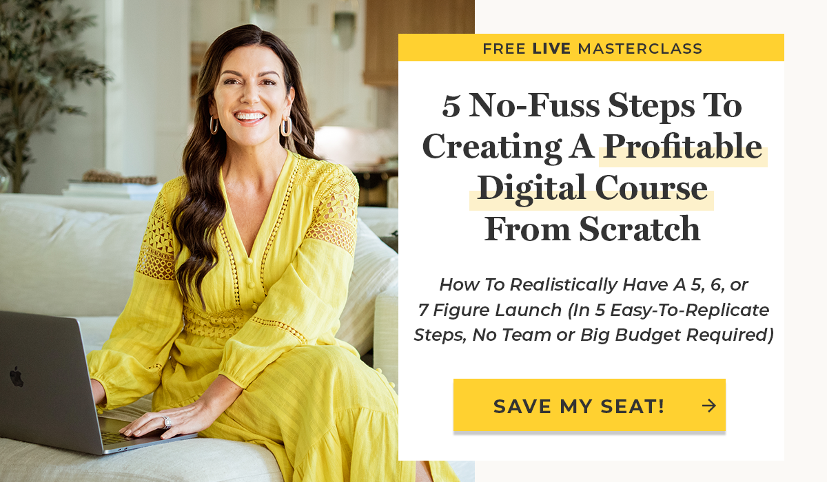 Free LIVE Masterclass!