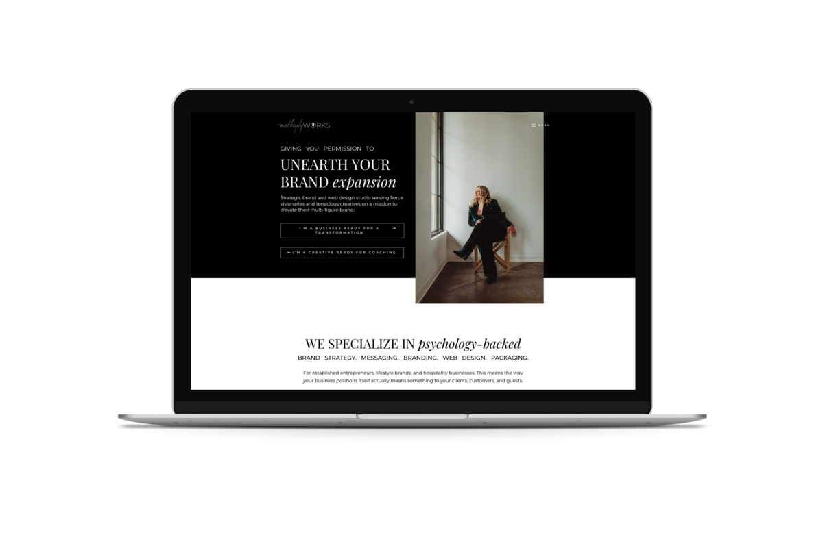 Bethany Works | Sales Page Copy & Website Refresh