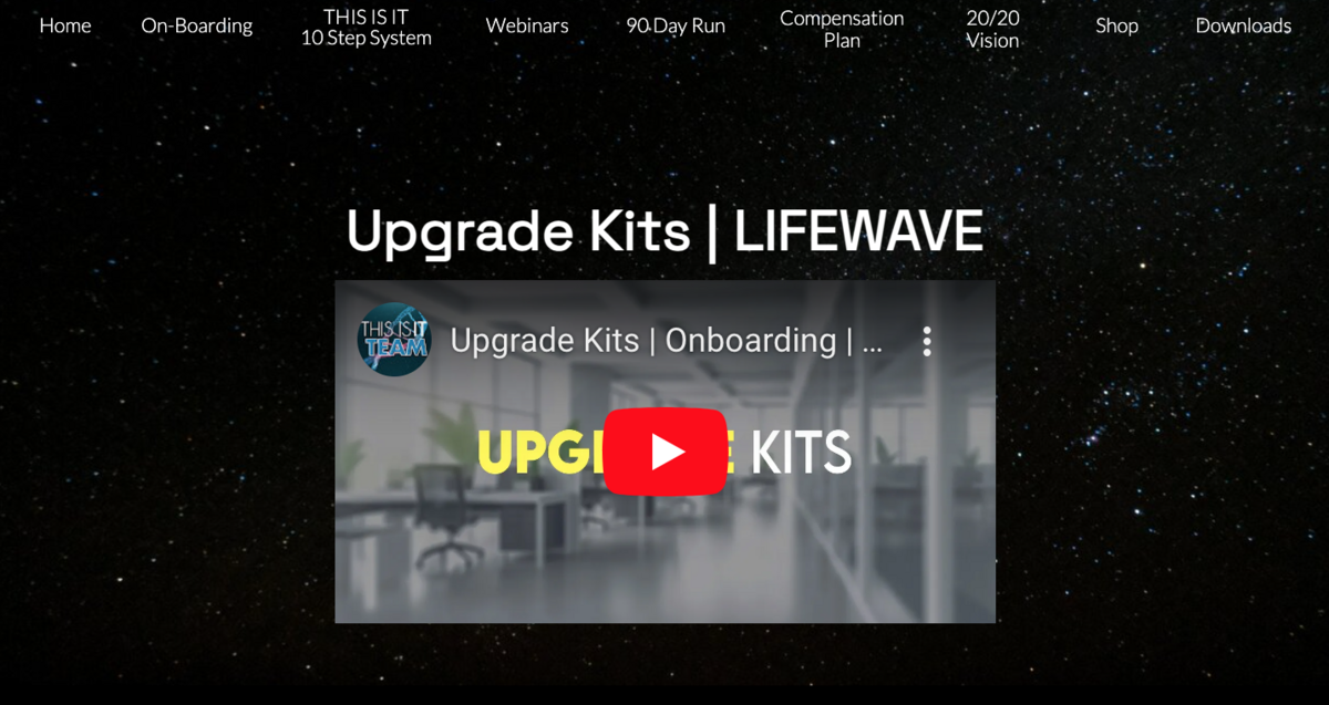 THIS IS IT Team Onboarding |Upgrade Kits