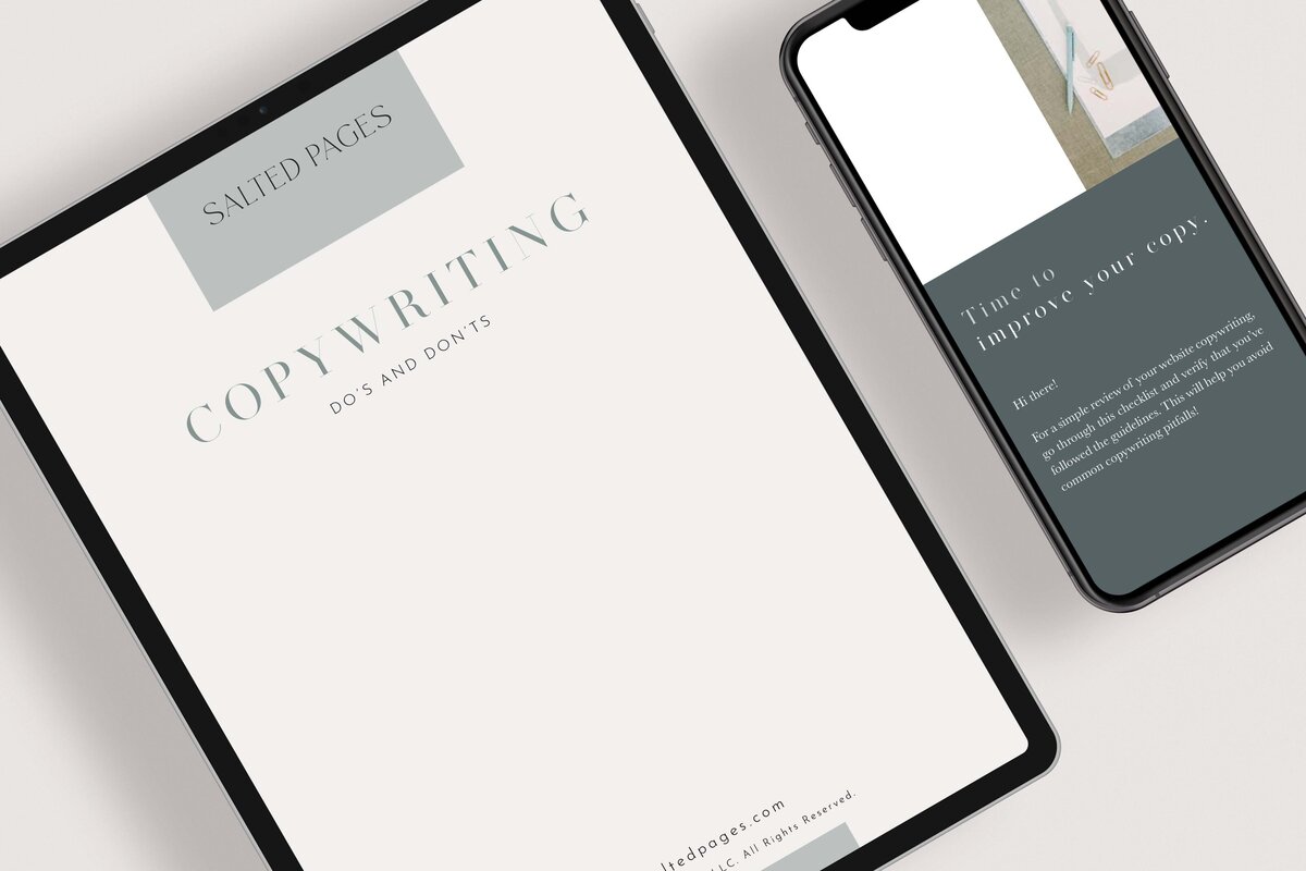 Copywriting Template Shop - Website Copy Templates