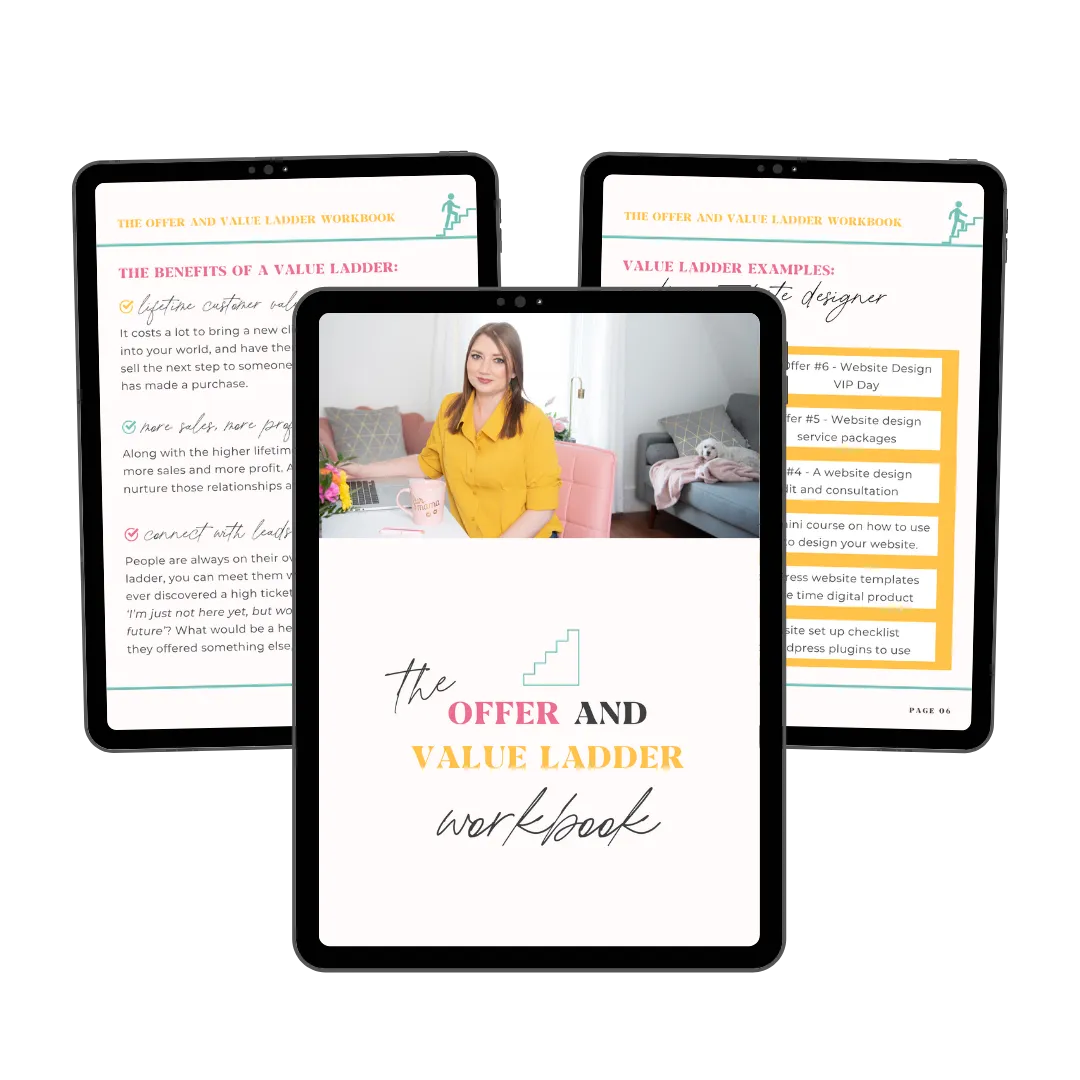 Value Ladder Workbook | Create Offers and Digital Products
