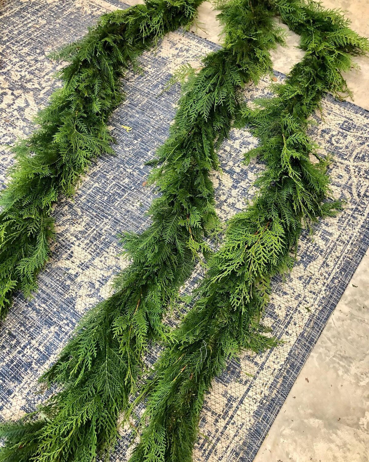 Fresh Cypress Garland | Sanderson Wreaths and Garland