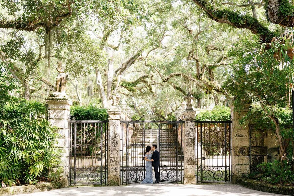 Vizcaya Engagement Session by Miami Wedding Photographers