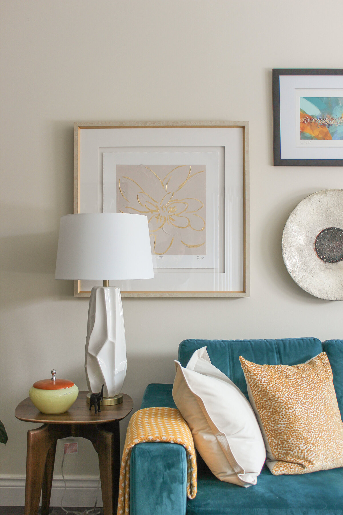 Contemporary Art-Filled Interior - Maria Killam | Timeless Colour