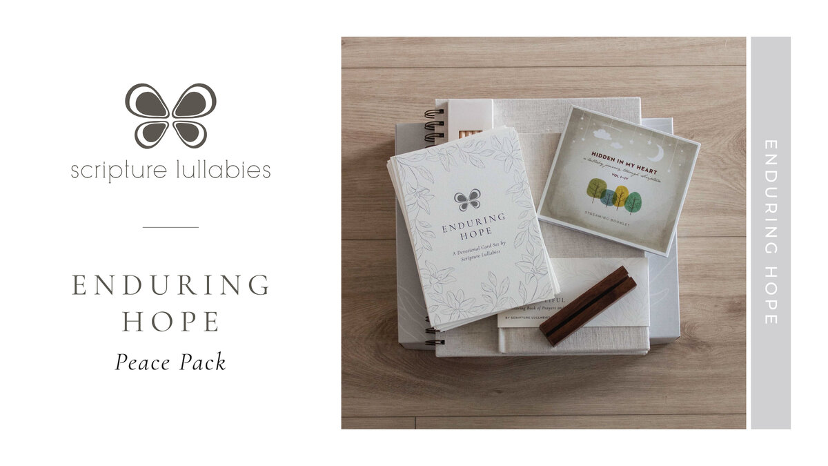 Enduring Hope Peace Pack | Scripture Lullabies