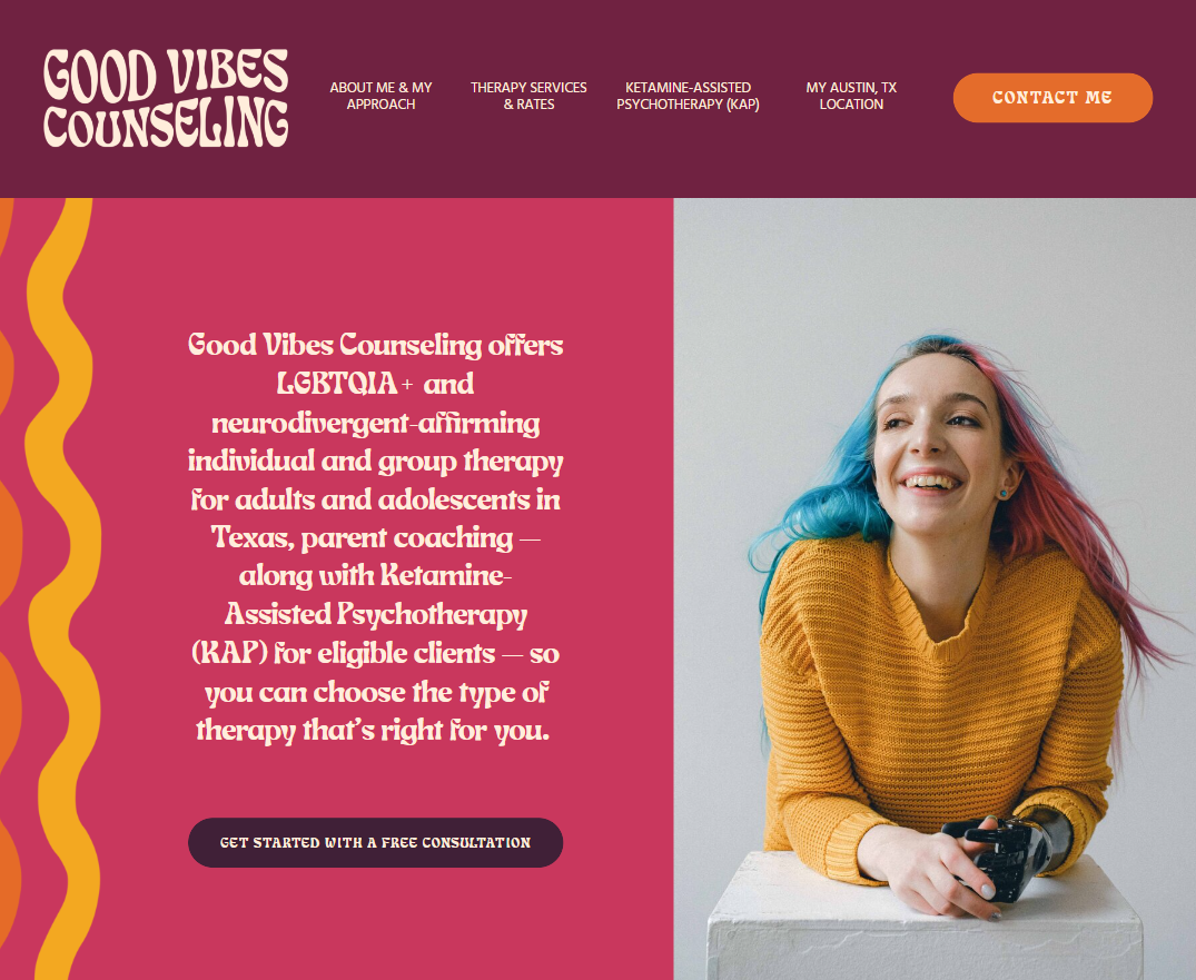 Individual & Group Therapy | Good Vibes Counseling | Austin, TX