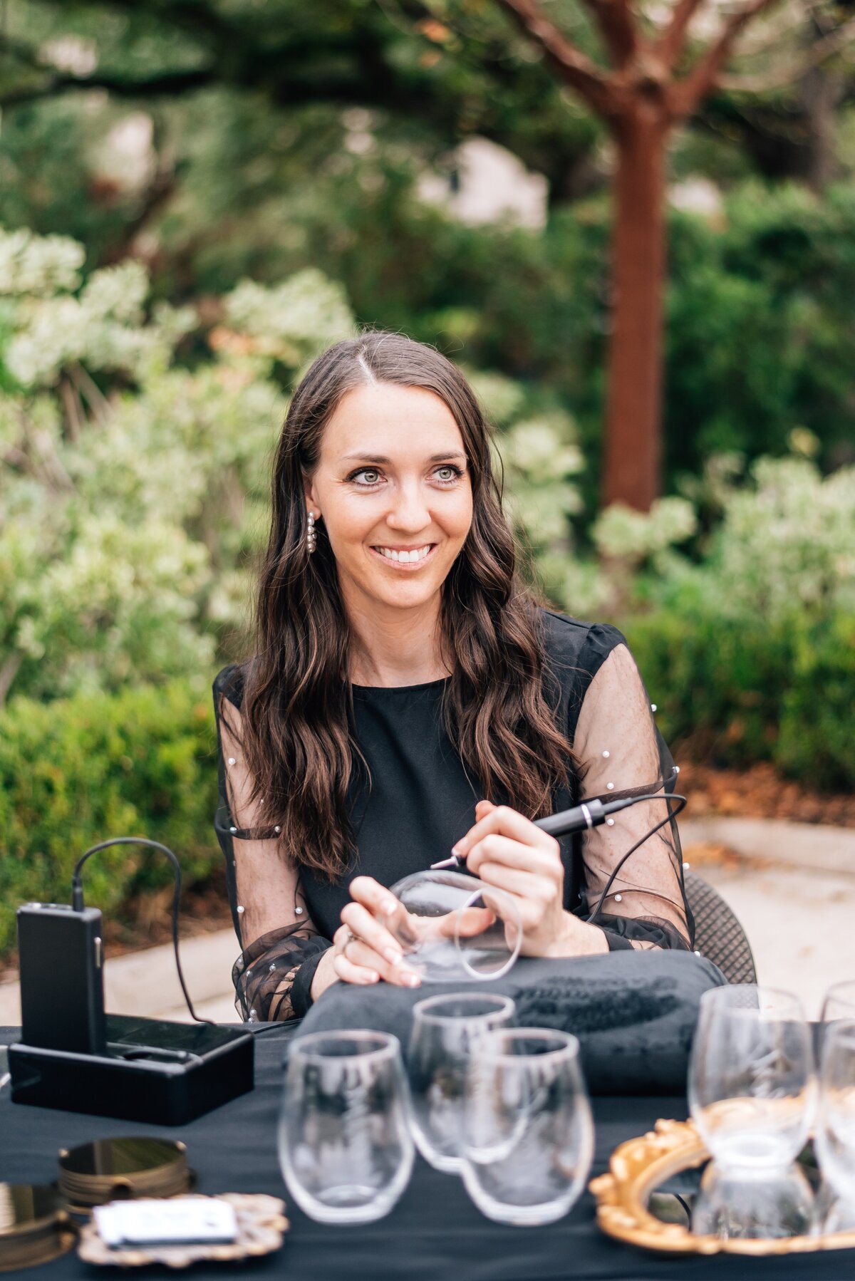 She Made It Like That | Houston Calligrapher and Engraver