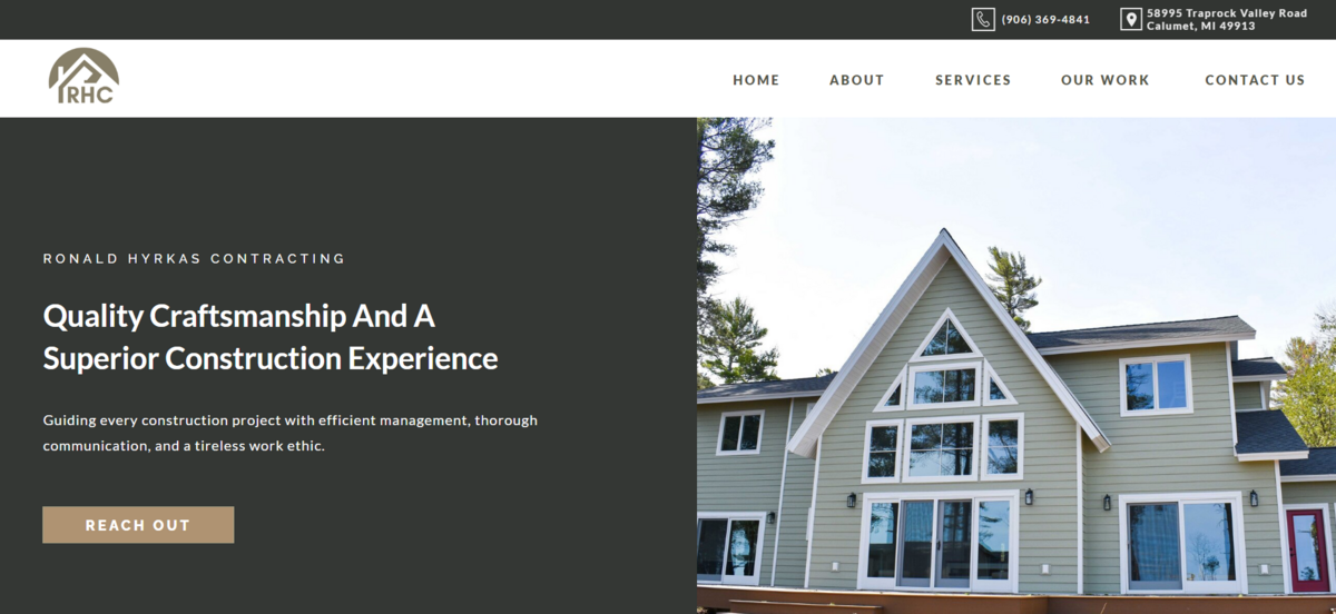 General Contractor in Calumet MI - Ronald Hyrkas Contracting