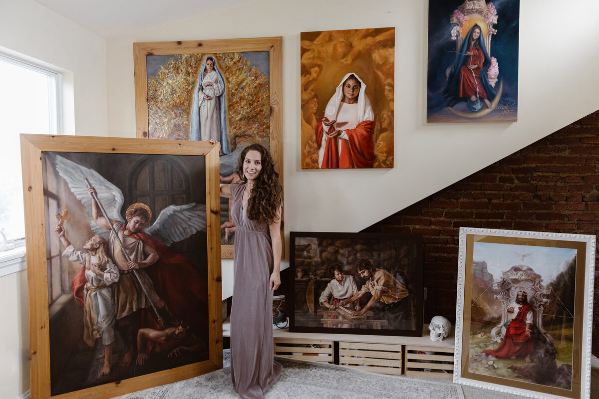 Catholic Artist and Sacred Art Painter | Visual Grace