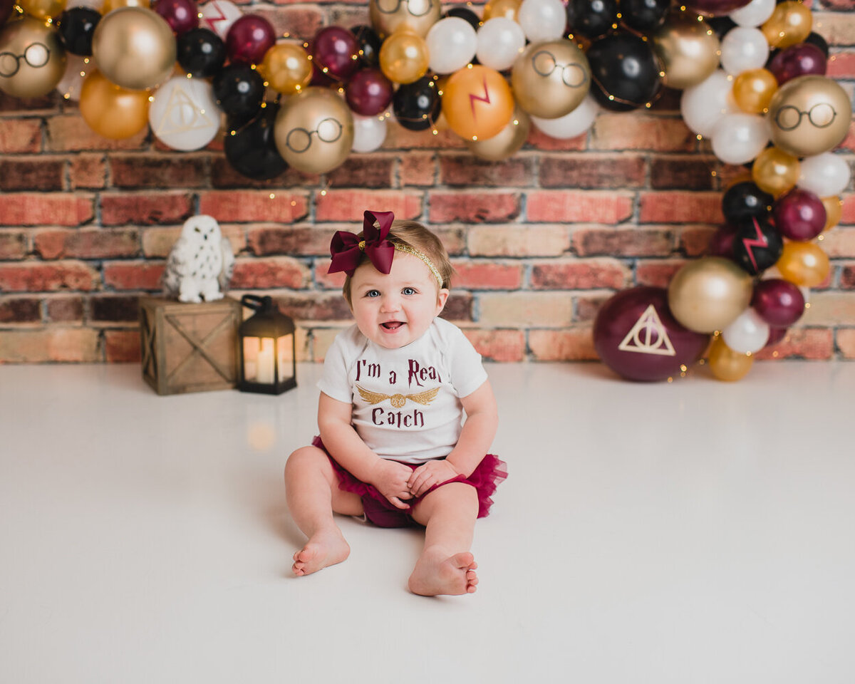 DFW Cake Smash Photographer | E Newton Photography