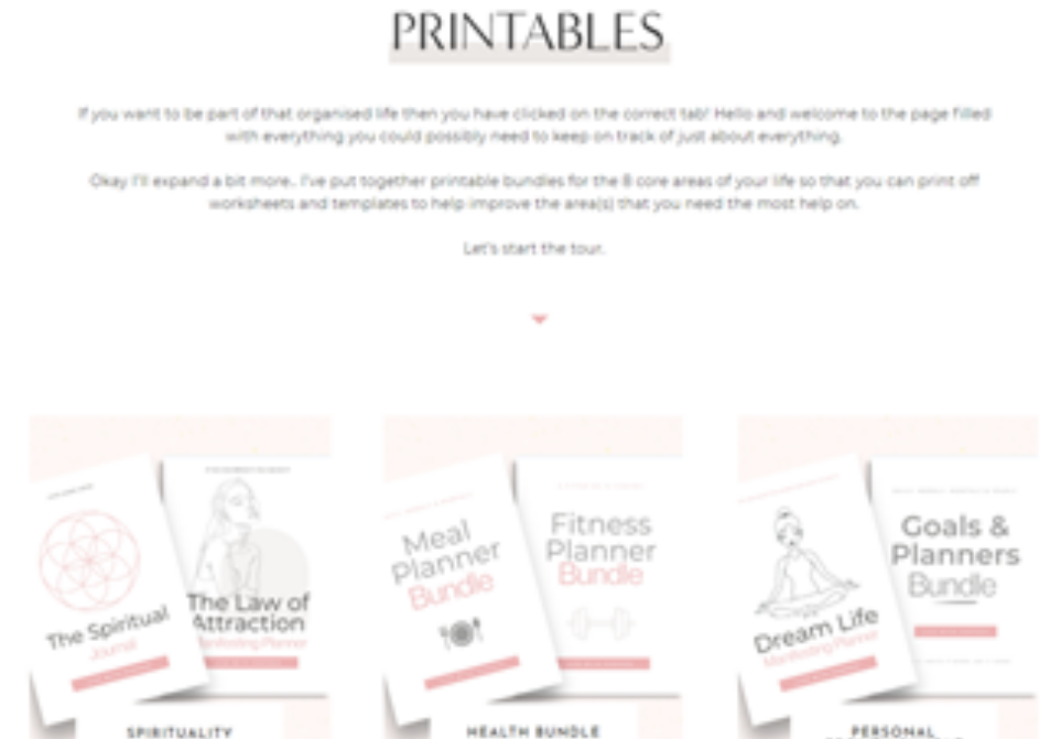 Printables for an organised life | Live With Purpose