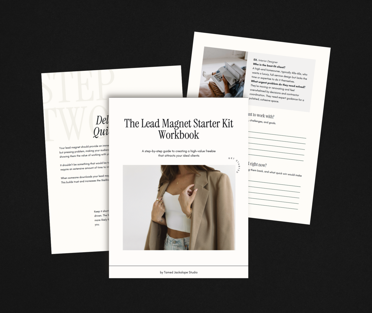 Download the free Lead Magnet Workbook