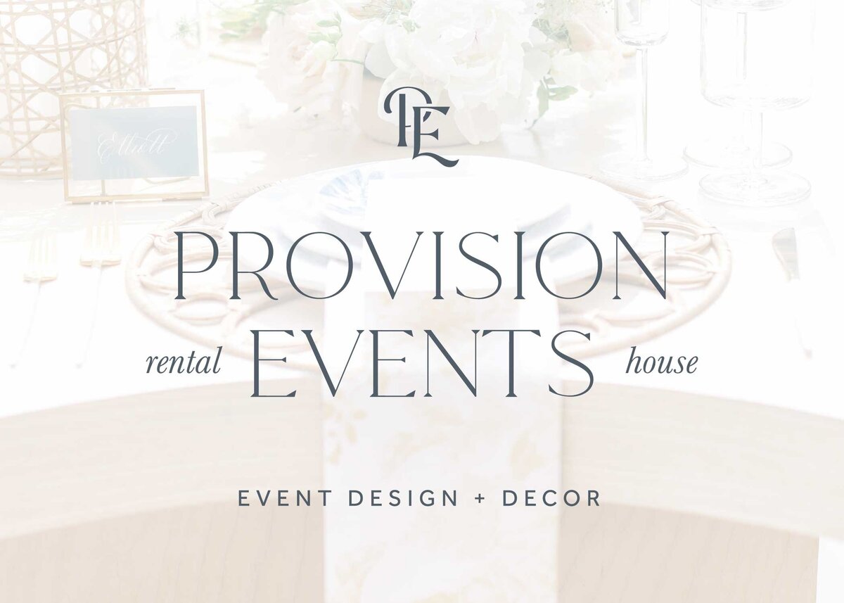Provision Events | Event Design and Decor