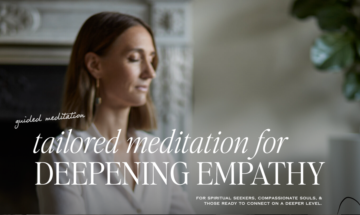 Empathy Meditation - Deborah Quibell | Award-Winning Author & Depth Psychologist