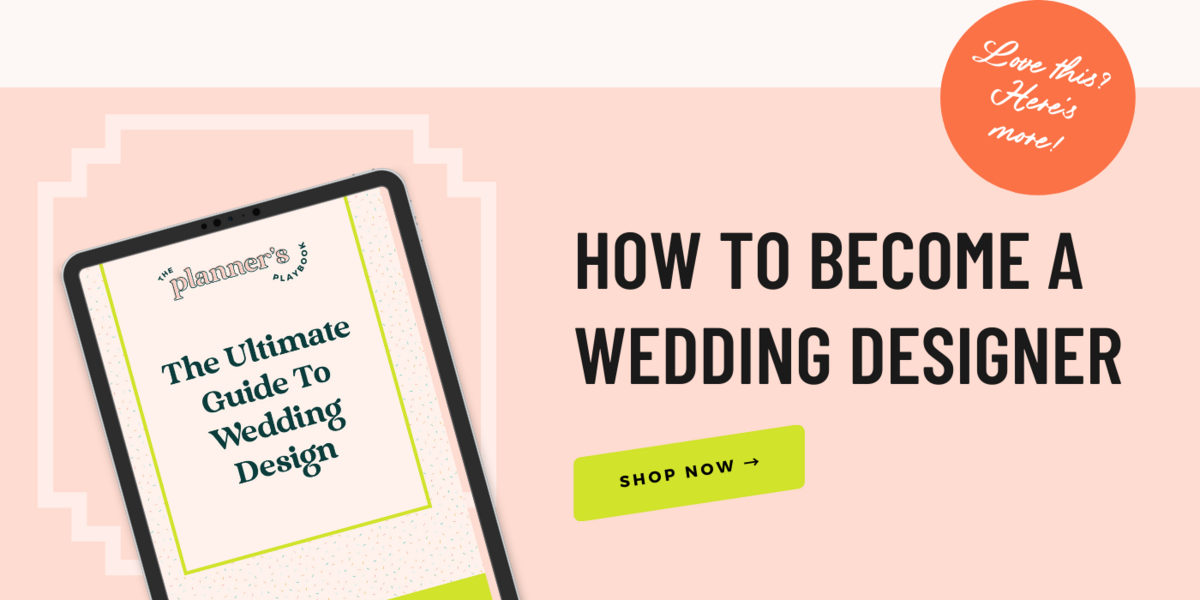 The Ultimate Guide to the Design Process for Wedding Planners