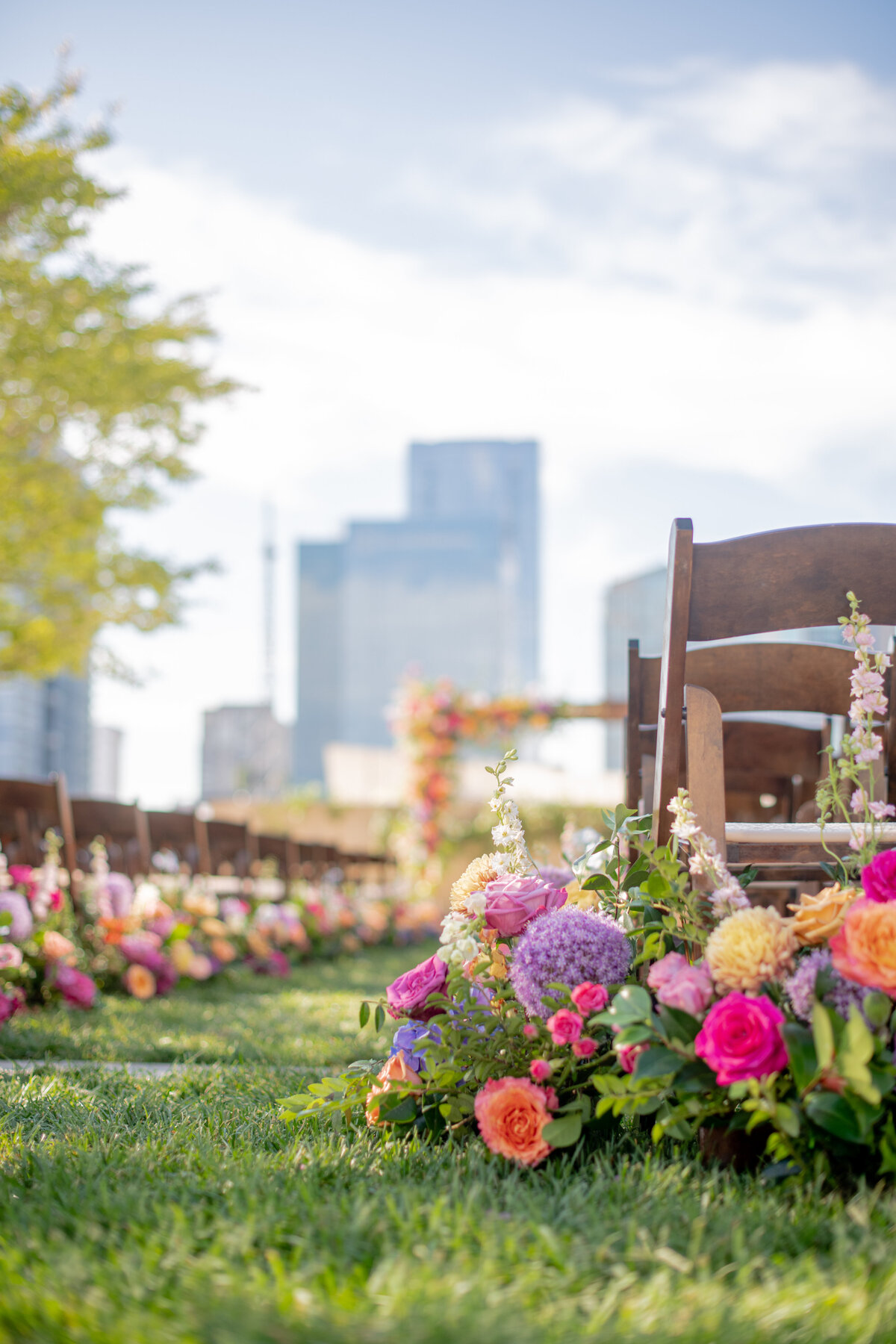 Stephanie & Markus:A Chandelier Of Flower and Stars at CMHOF-nashville ...