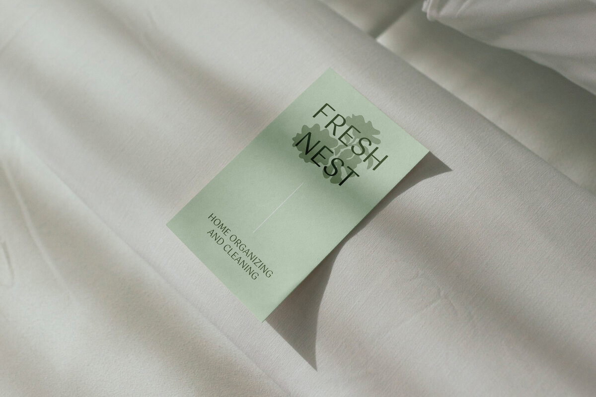Fresh Nest | Brand Design for Home Organizer and Cleaning Company