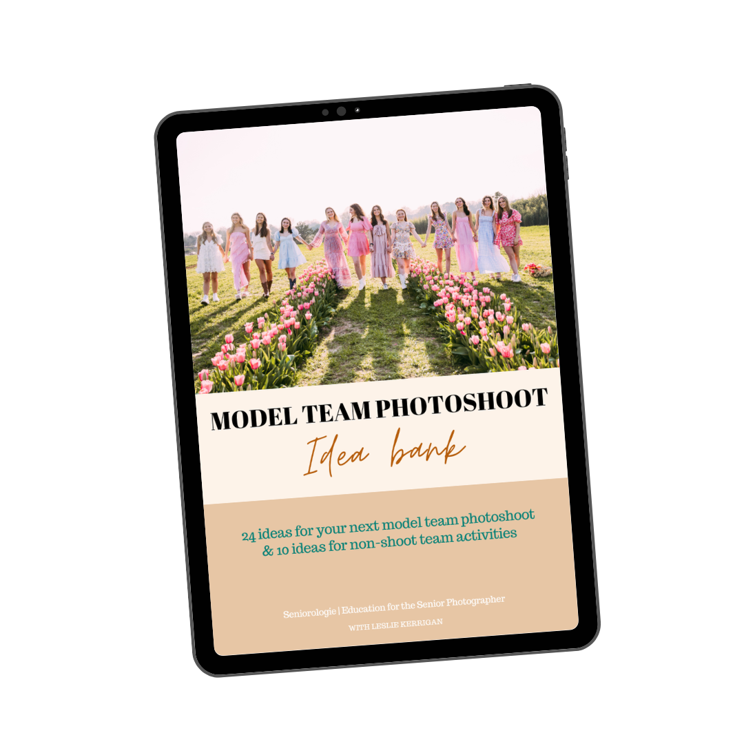 Ideas for your next model team photoshoot & more