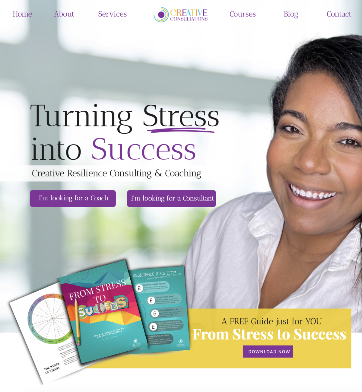 Turn Stress into Success | Coaching and Consulting