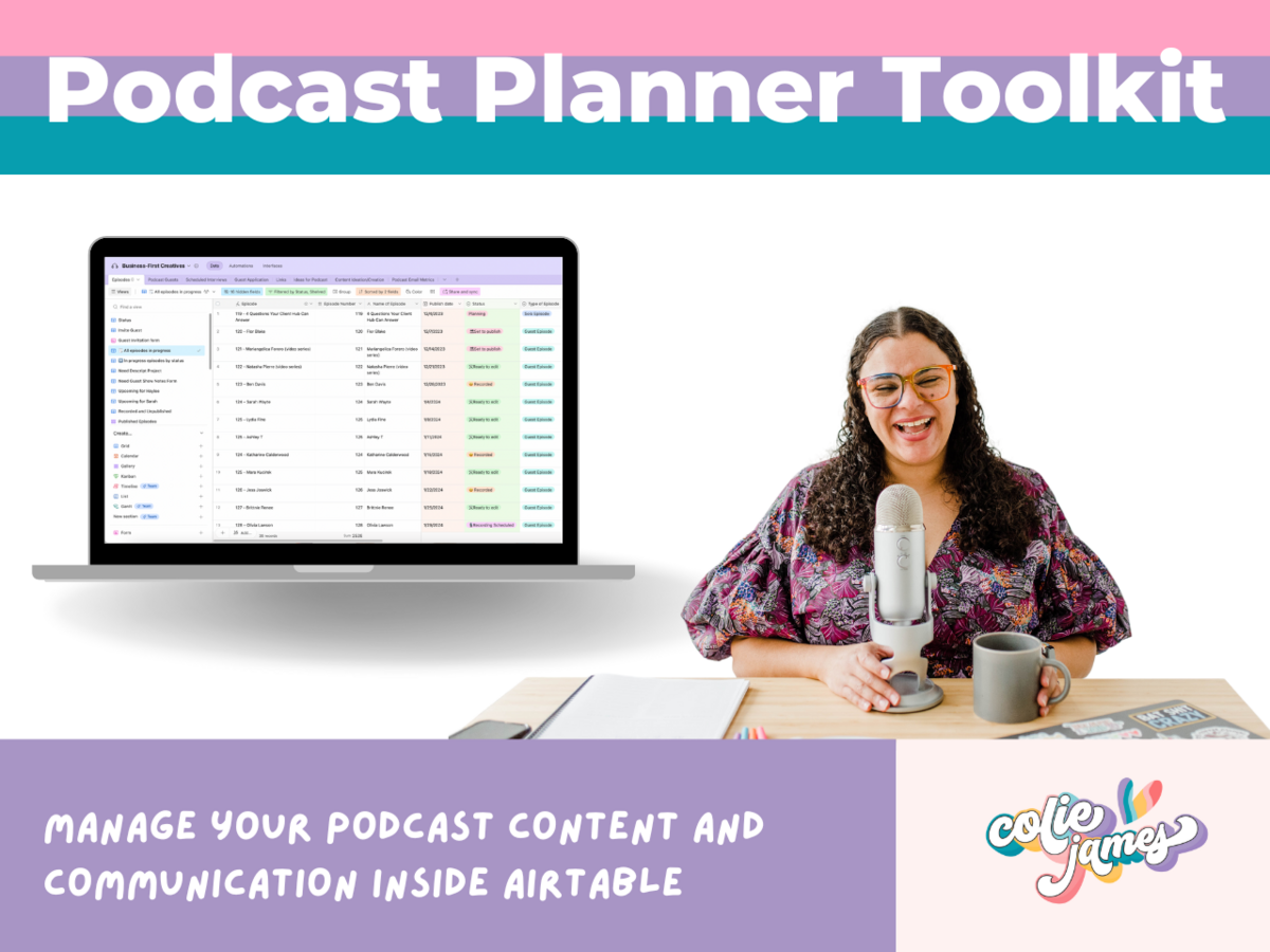 Simplify Podcast Management with Podcast Planner for Airtable