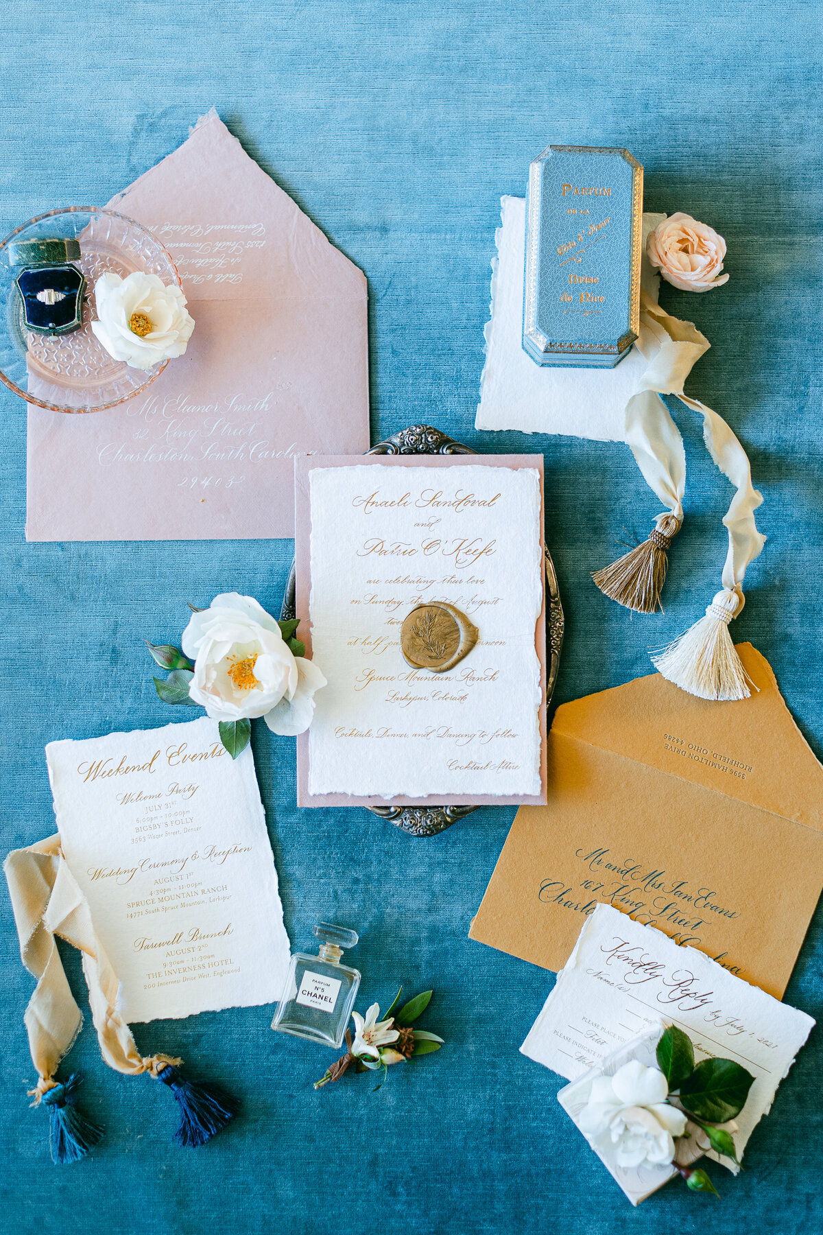 Wedding Stationery Portfolio | Handmade Calligraphy | Custom Maps ...