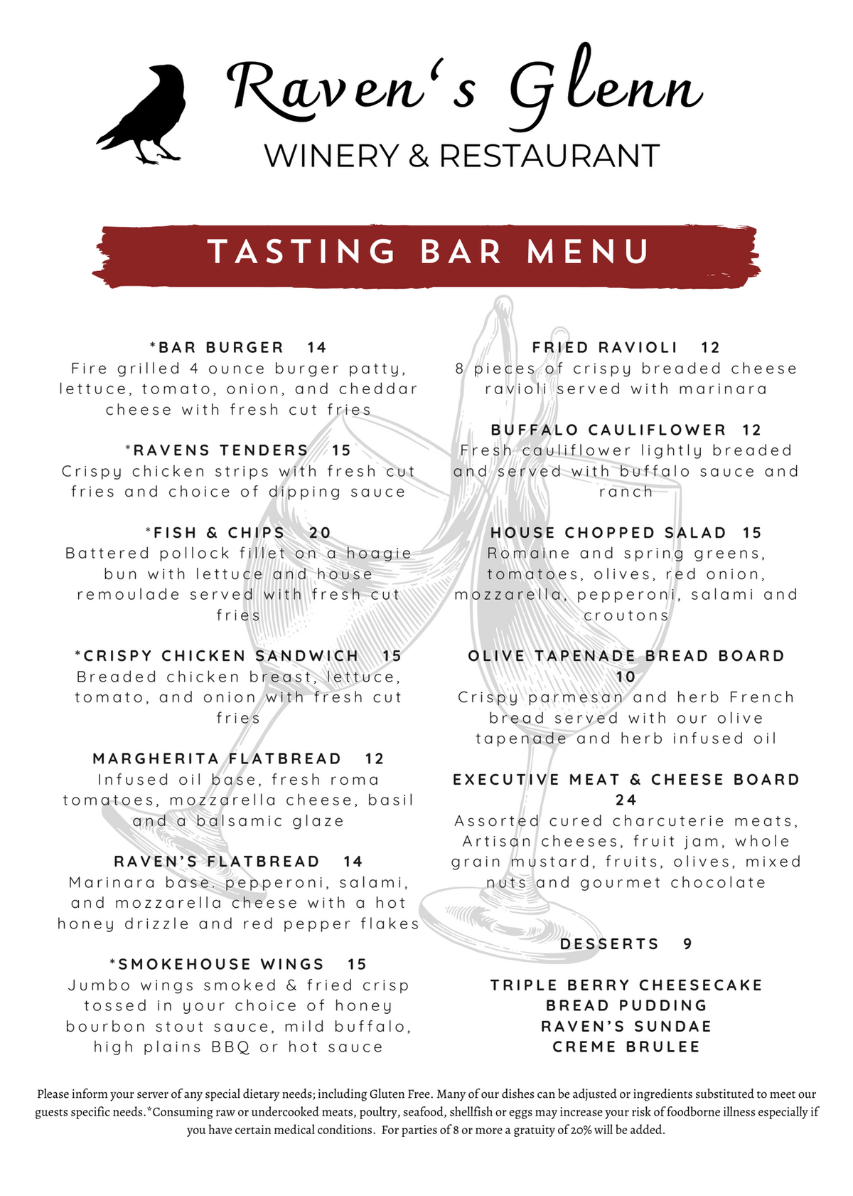 Fine Dining in Ohio — Explore Our Menu