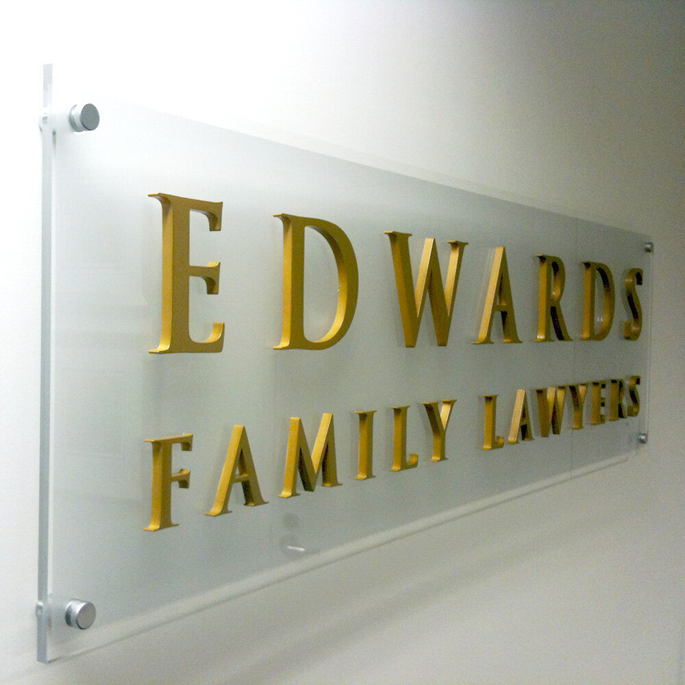 Acrylic Signage - Custom Acrylic Wall Signs | Printerra