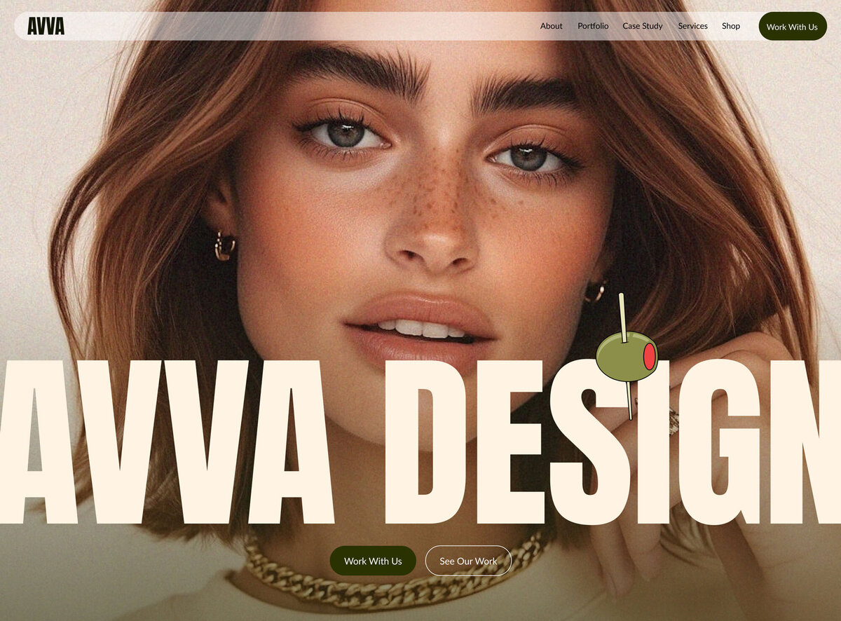Avva Design Showit Template for Creatives | Pixel Design Lab