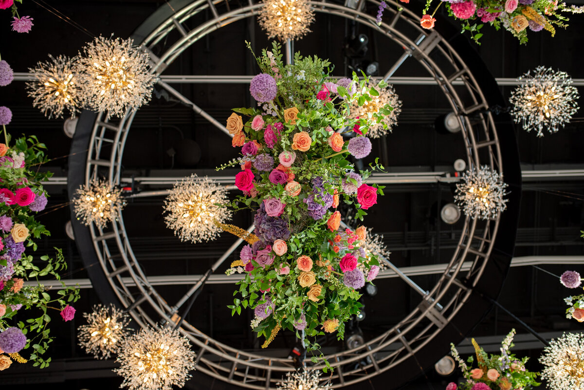Stephanie & Markus:A Chandelier Of Flower and Stars at CMHOF-nashville ...