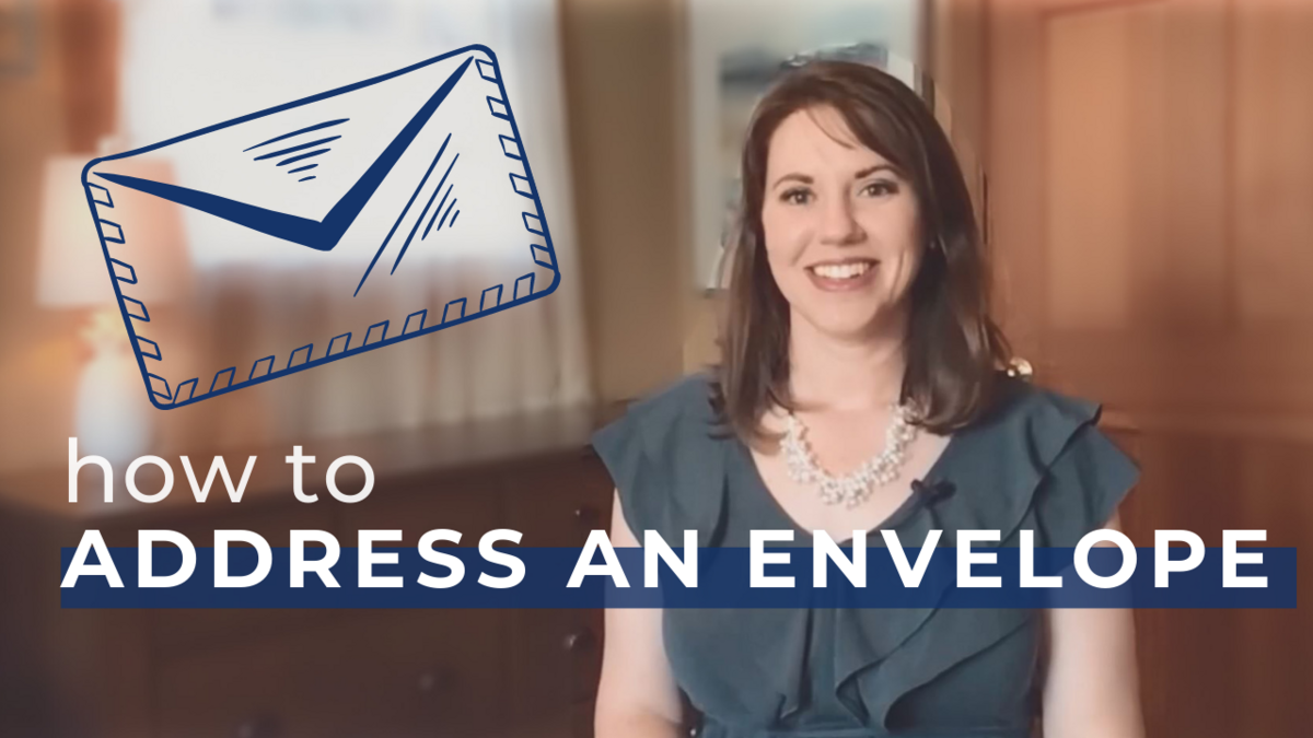 How to Address an Envelope Guide for Students | Sydney Dunn Etiquette