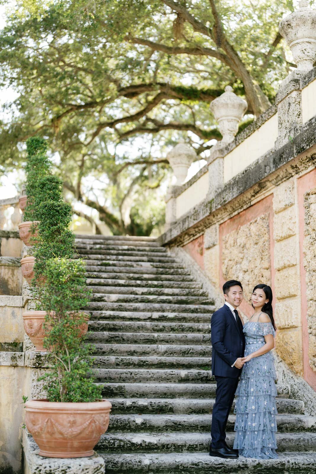 Vizcaya Engagement Session by Miami Wedding Photographers