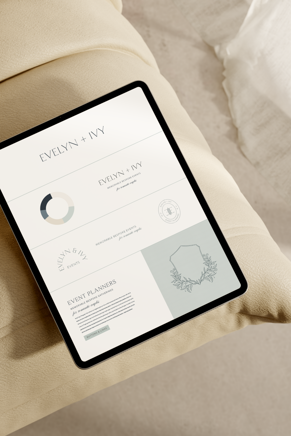 Semi-Custom Brands | Pre-Made Brand Kits | Lovendear Design