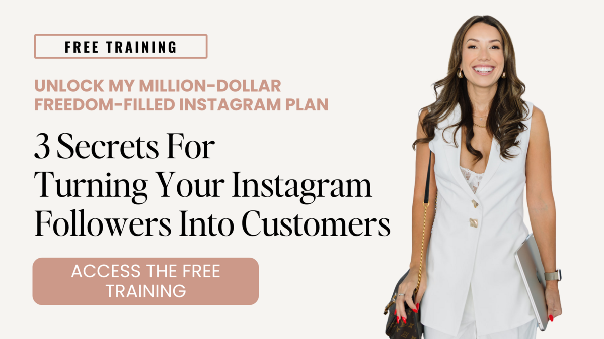 FREE Instagram Masterclass